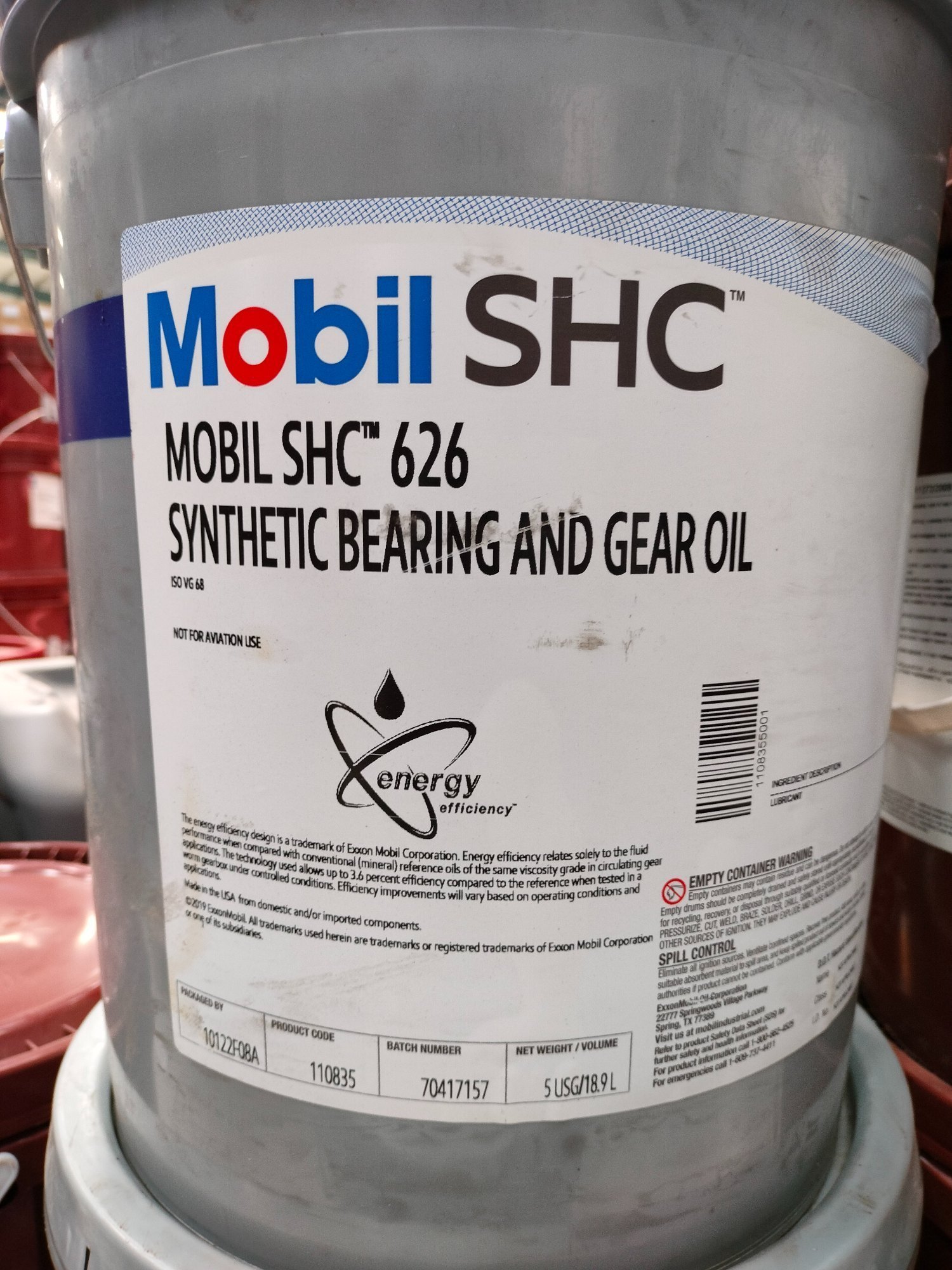 Mobil SHC 626 - A.C.T LUBRICANTS BELGIUM